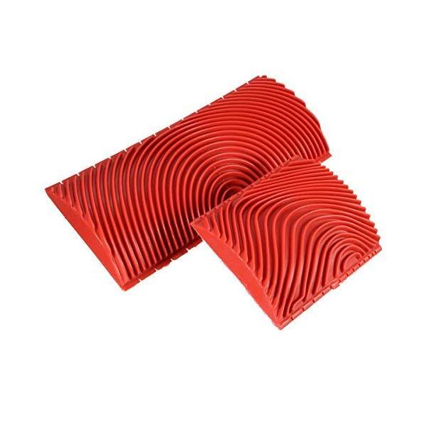 【商品概要】材料：環境に優しいゴム製、耐摩耗性と耐久性。使いやすく、再利用可能で、石鹸と水で簡単に掃除できます。木目ゴム塗装ツールは、壁、木材、布、キャンバス、紙などの多くの表面を装飾するために使用できます。DIYの壁画に最適なツールで、時...