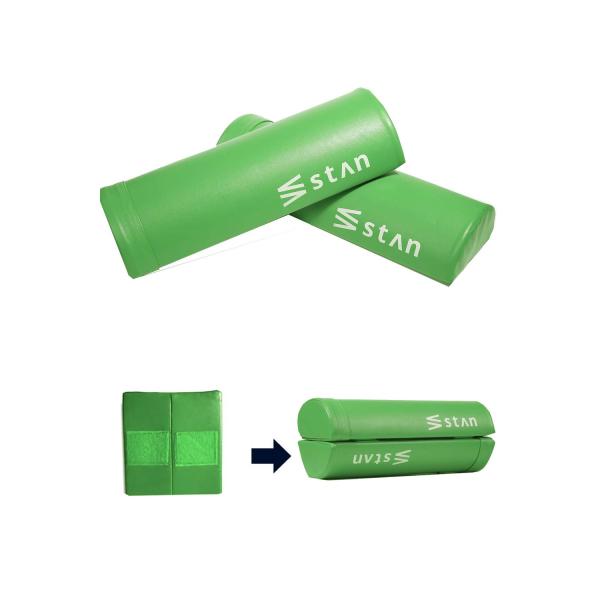 【商品概要】?【　自宅でいつでも手軽にセルフケア　】半円にもヨガポールにもなる便利な2way！身体のケアが自宅で手軽に行える stan 半円 ストレッチ用ポールセット。「st?n(スタン)」はフィットネスの専門家であるパーソナルトレーナーが...