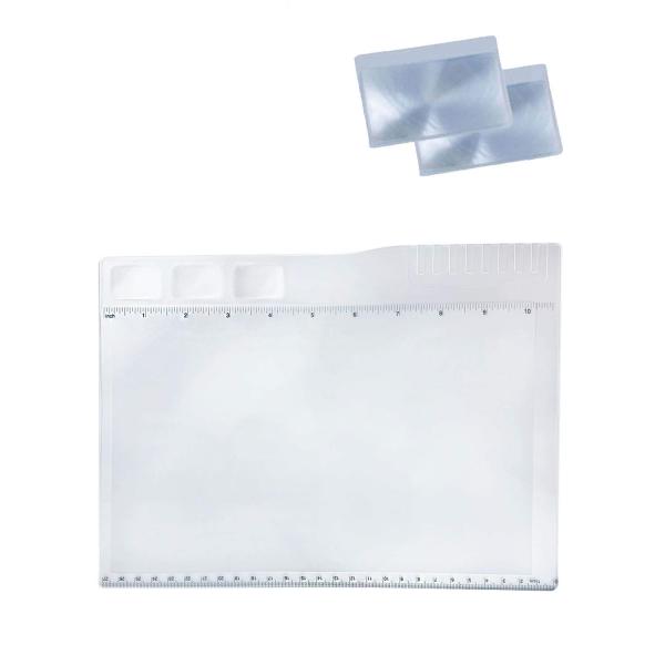 【商品概要】【書類の全ページを閲覧】:A4サイズ大の長方形のルーペシートレンズは、簡単に書類の文字などを拡大してより見やすくなるように作られています。 読む間に何度も動くことに煩わしさを減らします。【マルチイメージフレネルレンズ を持つ】:...