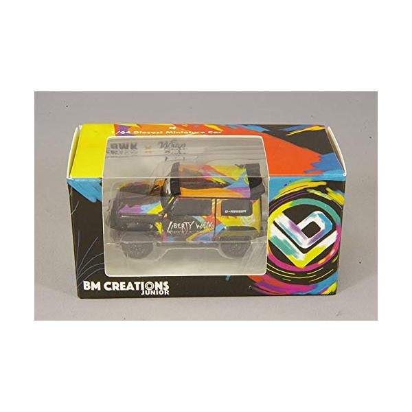 【商品概要】【商品説明】【商品詳細】ブランド：国際貿易(Kokusaiboeki)商品種別：ミニカー・ダイキャストカー商品名：ビ-エムクリエイションズ 1/64スケール LB Versioスズキ ジムニー (JB74) 18 The Wra...