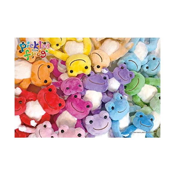 【商品概要】ぬい撮りに最適な大人気のぬいぐるみ「かえるのピクルス」のイラストのジグソーパズル第３弾。ぬいぐるみの人気も高く、イベントも数多く開催されている知名度の高いキャラクター。著作：株式会社ナカジマコーポレーション(C) 1994 NA...