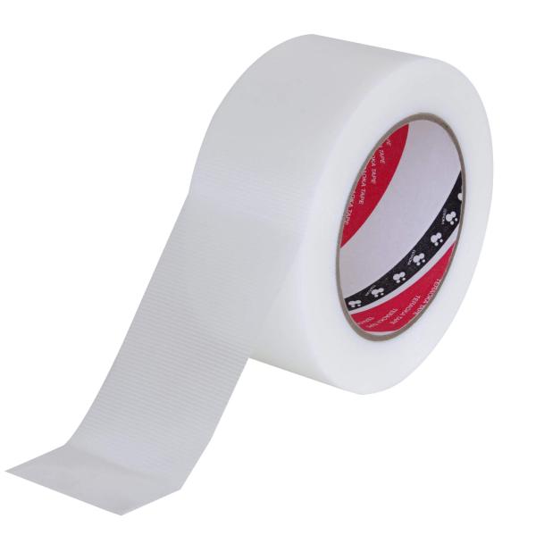 【商品概要】強粘着タイプ養生用(建築物・塗装用)手で簡単に切れる巻き戻しが軽くて使いやすい【商品説明】【商品詳細】ブランド：寺岡製作所商品種別：産業・研究開発用品商品名：寺岡製作所 養生用Pカットテープα 50mm×50m 透明 No.41...