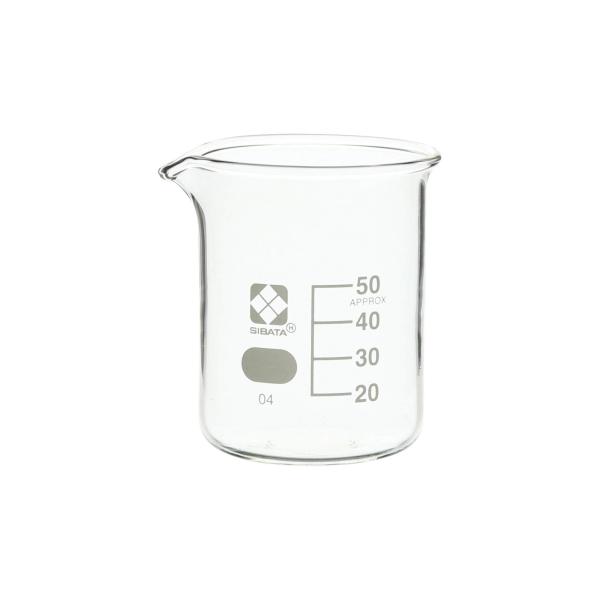 【商品概要】高い耐熱性・耐薬品性を持ったほうけい酸ガラス製です。【商品説明】【商品詳細】ブランド：Sibata商品種別：産業・研究開発用品商品名：ビーカー 目安目盛付 50mL 10入製造元：柴田科学(Sibata Scientific T...