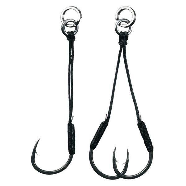 【商品概要】タイプ：コンビサイズ：L目安ジグサイズ：サムライ50g・60g入数：シングル4セット、ツイン3セット【商品説明】【商品詳細】ブランド：ダイワ(DAIWA)商品種別：スポーツ＆アウトドア商品名：ダイワ ショアジギアシストフックSS...