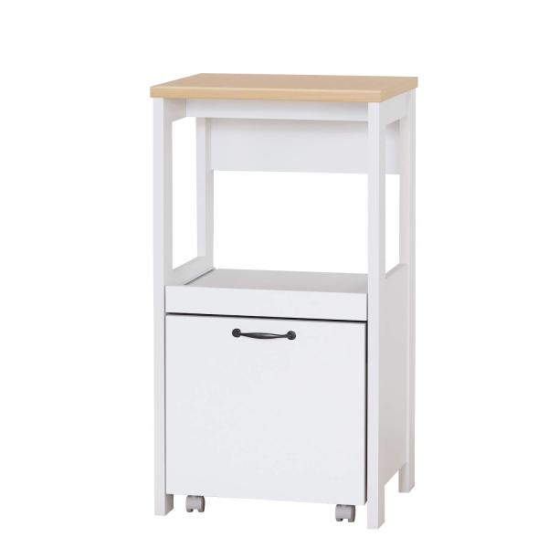 【商品概要】【本体サイズ】幅50.0x奥行38.7x高さ92.2cm【本体素材】プリント紙化粧繊維板 【異素材】引手:亜鉛合金【耐荷重】天板15kg トロッコ底板30kg【生産国】ベトナム【組立】お客様組立品です。【白井産業】静岡県に本社を...