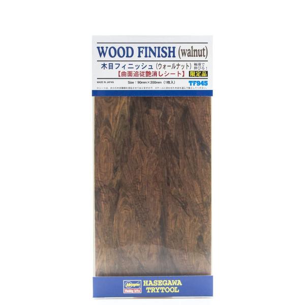 【商品概要】フィニッシュシリーズサイズ：200mm x 90mm1枚入机や床、車のダッシュボード、フォーミュラ１マシンのスキッドブロックなどの再現に最適です。※大小異なるサイズの木目模様を混在させて1枚のシートになっています。スケールに合わ...