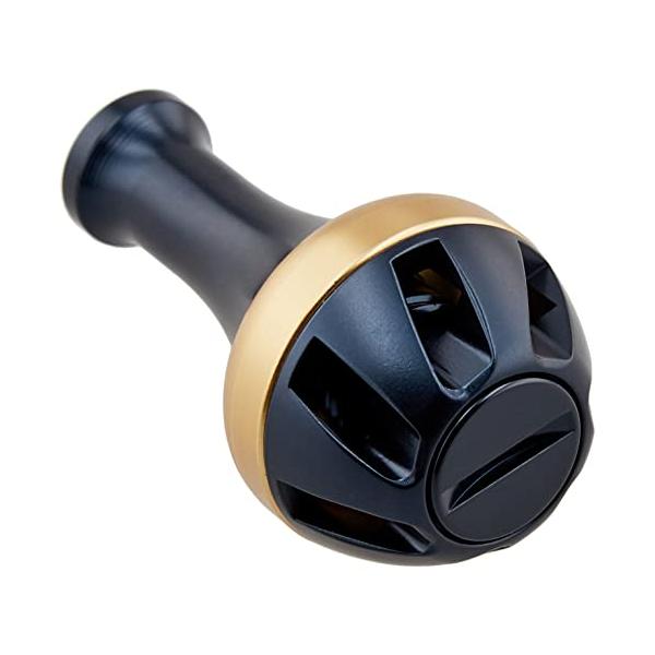 【商品概要】入数:1個入り対応機種:Sサイズノブ交換可能外径:φ24.9mm / 長さ:48mm / 自重:14gカラー:ネイビー&amp;ゴールドおすすめ対象魚種・釣種:タイ、シーバス、アオリイカ、タイラバ、ライトジギング、SLJ、ティッ...