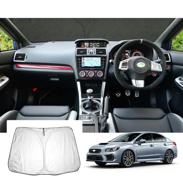 【商品概要】【対応車種】スバル・WRX S4 VAG型 初代 2014年~2021年/スバル・WRX STI VAB/VAF型 4代目 2014年~2021年【材質・構造】高密度アルミメッキ反射層・ポリウレタン耐熱断熱層・UVチタン銀コーテ...