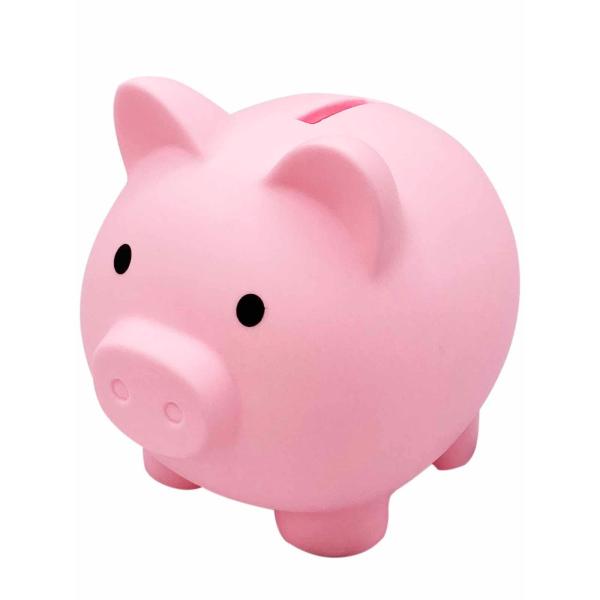 【商品概要】?【かわいいブタさん貯金箱】 世界中で古くから愛されている豚モチーフのシンプルな貯金箱です。大きすぎない約10CMと約12cmサイズで机や棚の上などに、ちょこんと飾れてとっても可愛い。ビビットなカラーがポイントでお部屋のインテリ...