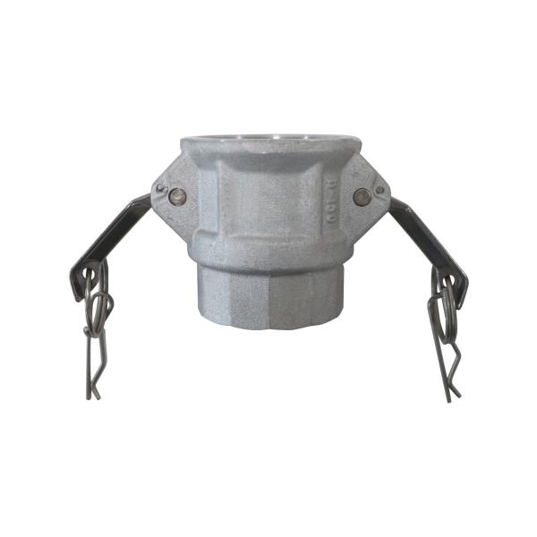 【商品概要】ネジ：高精度な管用テーパねじ加工(JIS B 0203)材質:A356-T6ガスケット:ニトリルゴム(NBR)使用圧力:1.03MPaレバーロックピンを差し込むとカムレバーの戻りを防止します。【商品説明】【商品詳細】ブランド：プ...