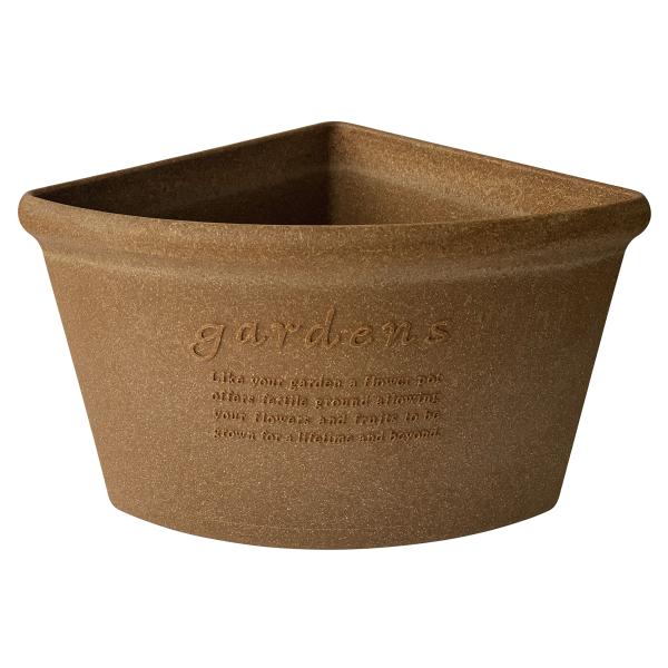 【商品概要】サイズ：W36×D26.5×H21.8cm重量：845g容量：7.5L素材:ポリプロピレン(木粉混合)原産国:日本【商品説明】説明ベランダ、玄関周りなどのコーナー、段差などの省スペースを有効活用。暗くなりがちなデットスペースのコ...