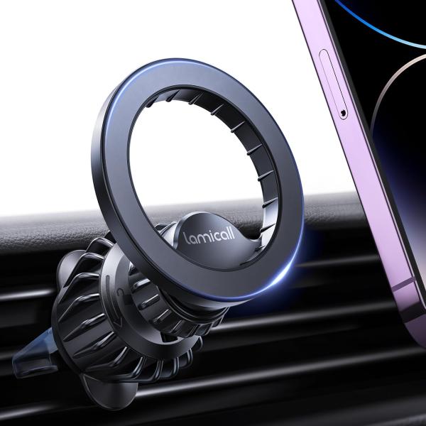 !!【ご注意】ボールジョイントのサイズは約15ｍｍ。!!ルーバークリップのフック長さ調整範囲：12mm~26mm。幅(奥行き)が12ｍｍ以下、26ｍｍ以上のエアコンルーバーは使用できません。ルーバーの対応厚さ：4ｍｍ以内。!!また、丸型ルー...