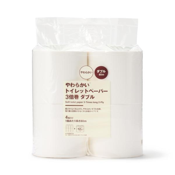 重量（梱包材含む） : 約860g原産国・地域 : 日本仕様・混率 : 材質：パルプ１００％外寸 : 約奥行１２ｃｍ・幅２３ｃｍ・高さ２２ｃｍ：ロール径約１１７ｍｍ・紙幅約１０８ｍｍ・長さ８０ｍダブル