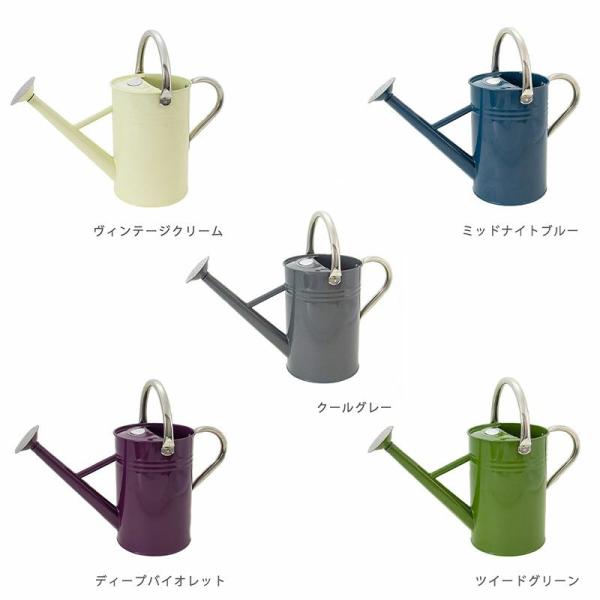 Kent &amp; Stowe メタルジョウロ 4.5L Watering Can 4.5L英国ガーデニングツールブランドKent＆Stoweの耐久性のあるスタイリッシュなデザインの金属製ジョウロ。取り外し可能なハス口と、折りたためる便利...