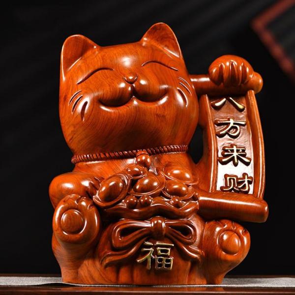 【発売日：2025年11月28日】◎幸運をもたらす招き猫、可愛く幸運を招き猫を部屋に置、外を通りがかった幸運も呼び寄せてくれる。◎弊店はお客様のご要望とご期待を応えられるように全力を尽くしたいと存じます。もし、商品に対して何かご質問がござい...