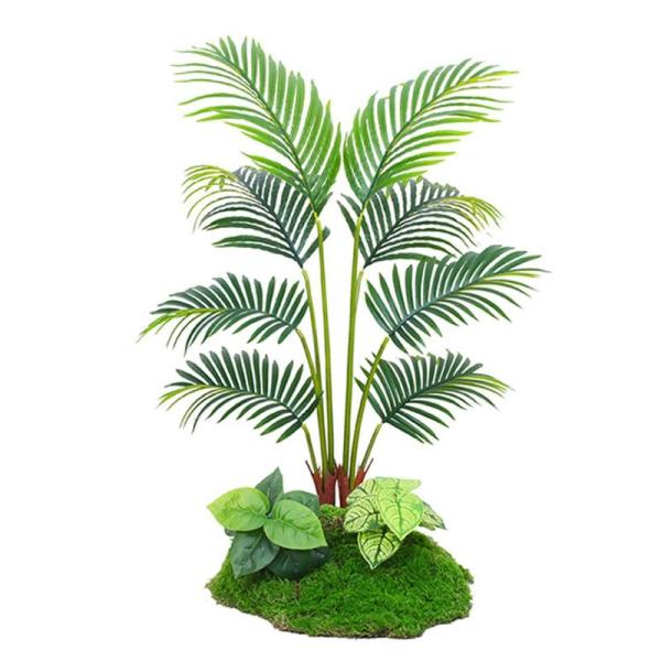 【発売日：2025年11月28日】【高品質の素材】：人工植物は、環境に優しい染色技術を使用して高度な環境保護材料で作られ、より現実的な外観、自然な色、環境保護を備え、退色することなく洗浄できます。【枝葉を畳んで】お届けするため、枝葉の広げ方...