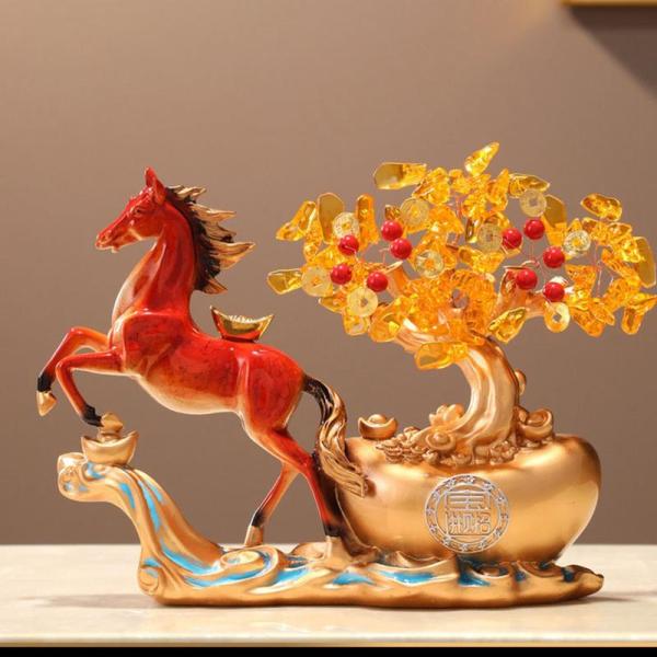 【発売日：2025年12月09日】馬は福を招く縁起物とされており、新築祝いや開店祝いなどで贈られます。家・オフィス・喫茶店・レストラン・ワードローブ・バスルーム・引き出し・ダイニングルーム・リビングルーム・庭・保管室・バルコニー・書斎の机・...