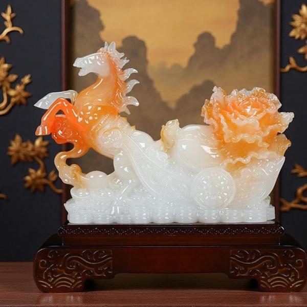 【発売日：2025年12月09日】馬や動物が好きな友達や家族へのプレゼント、誕生日、クリスマス、クリスマス、ホリデー、お正月などにぴったりのギフトです。材質: 樹脂製サイズ：A:S:26*10.5*23.5cm L:33.5*13.5*31...