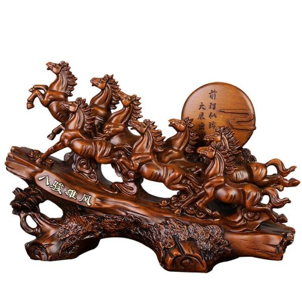 【発売日：2025年12月09日】馬は福を招く縁起物とされており、新築祝いや開店祝いなどで贈られます。家・オフィス・喫茶店・レストラン・ワードローブ・バスルーム・引き出し・ダイニングルーム・リビングルーム・庭・保管室・バルコニー・書斎の机・...