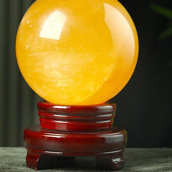 【発売日：2025年12月09日】リビングルーム、玄関、ベッドルーム、書斎などだけではなく、サロンにも素敵なテーブルの装飾です。水晶球は美しく円満なことを象徴して、風が水を生むことを寓意して、求めて必ず応えます。クリスタルボールは見事な職人...