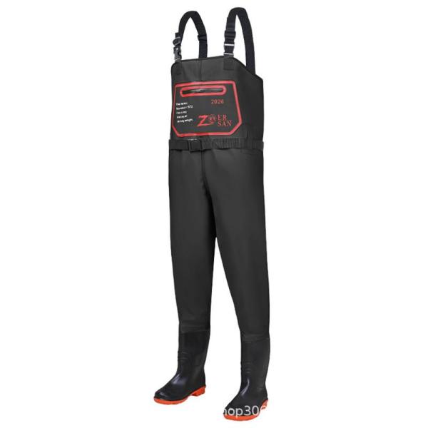 【発売日：2026年01月27日】防水性能出色：ウェーダーは高品質の防水素材で作られ、川や海、渓流などの水辺での釣りや田植え作業に最適です。【撥水性優れ】表地のPVC素材は優れた撥水性を発揮し、水が生地に浸透するのを防ぎます。水辺での作業時...