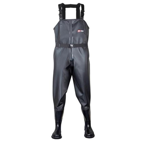 【発売日：2026年01月27日】ルアー釣り/アウトドア/キャンプ/レジャー/農作業/田んぼ/清掃など・2重強化縫製で水の侵入を防ぎます。【通気性優れ】内側に通気性のある編み地（ニット生地）を採用し、PVC素材の蒸れやすい欠点を補っています...