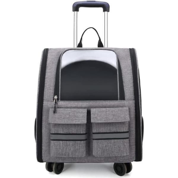 【発売日：2024年06月27日】【大容量ペットバッグ】このペットキャリーバッグは、ハイキング、旅行、ペットを獣医に連れて行く、公園を散歩するときに、あなたとあなたのペットに最大限の快適さを提供するように設計されています。広のスペースと15...