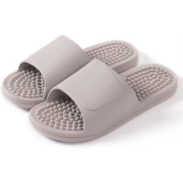 【発売日：2024年03月12日】【通気・防菌防臭】水切り設計で、通気性が良く、汗によるベタつきを防ぎ、蒸れやすい足元/汗の悩みもサラッと解決です。湿気の多い季節や暑い夏に最適なバススリッパです。【適用場所】滑らない構造で軽く履きやすいスリ...