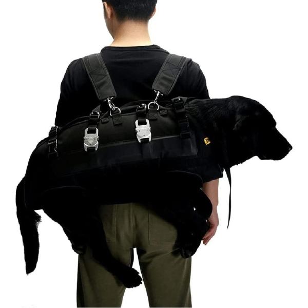 【発売日：2024年07月01日】4.多目的キャリングバックパック-パッケージ本体は、犬の生理的曲線に合うように設計されています。高齢犬との旅行、病気の犬用の担架、ハイキング、パラグライダーに適しています。1.プロフェッショナル-当社の製品...