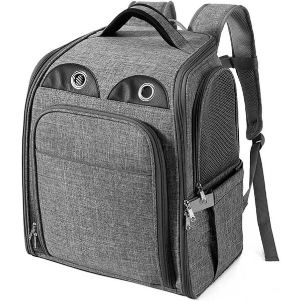 【発売日：2024年07月02日】【多機能ポケット】ポケットが付き、ペットちゃんのおもちゃ・おやつ・薬・診察券や証書等を入れておけるし、背負っていけるのが何よりリュック型の魅力です。【商品仕様】サイズ:幅35cmｘ奥行26cmｘ高さ42cm...