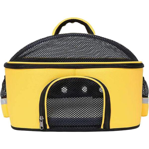 【発売日：2024年06月27日】ペットバッグは通気性の広いメッシュ生地です。キャリアバックパックサイズ約：40*35*47CM（13匹以内の猫と10匹以内の犬に適しています）ペットキャリア素材：PUペットバッグには、簡単にアクセスできる大...