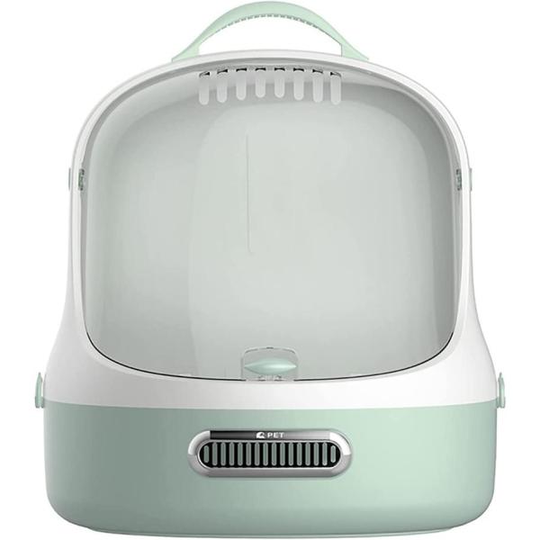 【発売日：2024年07月02日】【頑丈性】より固いプラスチック材質の殻で、バッグ変形にくく、内のペットちゃんによりよい保護を与えられます。耐久性と耐咬性に優秀で、形も崩れにくいです。【商品仕様】サイズ:幅38cmｘ奥行28cmｘ高さ41c...