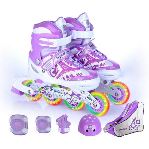 【発売日：2024年06月22日】サイズ：S　18.5-21.5cm　M　21.5-24.5cm　L　24-26.5cm　素材：PUレザー足の幅が広い場合、または足が伸びている場合は、1サイズ大きいインラインスケートを選択することをお勧めし...