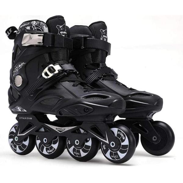 【発売日：2024年06月22日】【素材構成】表地：メッシュ　裏地：スポンジ　支え：アルミニウム合金 ローラー：PU　【高品質】インラインスケートのフレームは強化アルミニウム合金で作られ、厚みのあるフレームはより安全で安定したスケート体験を...