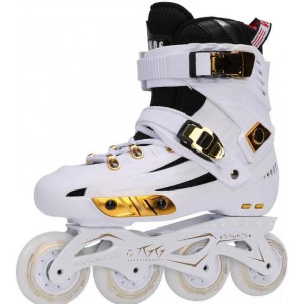 【発売日：2024年06月22日】【素材構成】裏地：スポンジ　支え：アルミニウム合金 ブラケット：統合されたPUブラケットは靴本体としっかりと接続されており、優れた支持力と変形がありません。【快適・耐久性】インラインスケートのフレームは強化...