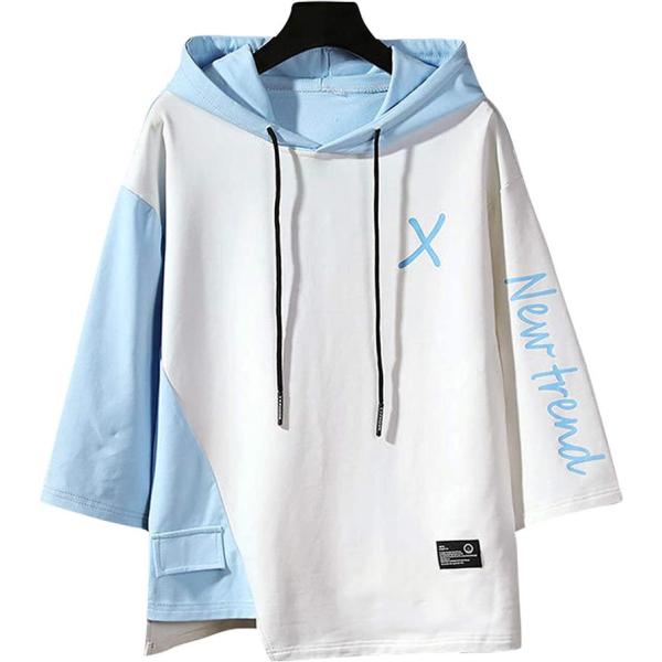 【発売日：2024年05月10日】便利な巾着フードデザイン、英字プリントがかっこいいパーカーは、羽織るだけでクールな印象に。サイズについて：サイズチャートのサイズを参照して購入することができます。平置き計測ですので、採寸方法の違いによっては...