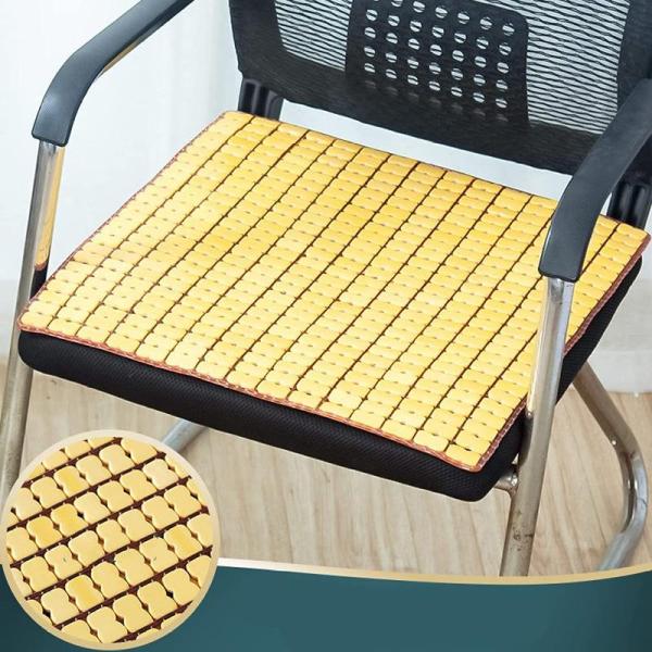 【発売日：2024年05月10日】竹の持つ自然の冷感効果！クッション面に75％の竹を使用し、シートクッションの温度を効果的に下げ、涼しさを向上。竹は熱伝導率が高く、表面の温度を素早く発散してくれる効果があります。竹に触れると、夏でも冷たく感...