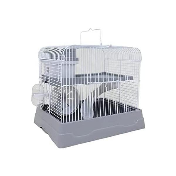 【発売日：2024年06月27日】▲ハムスター、リス、チンチラ、モルモットなどの小動物用飼育ケージのセットです。▲組み立て後の：30cm*23cm*25cm▲組み立ては道具も不要で簡単ですが、お子様だけでの組み立てはおやめください。▲エサ入...