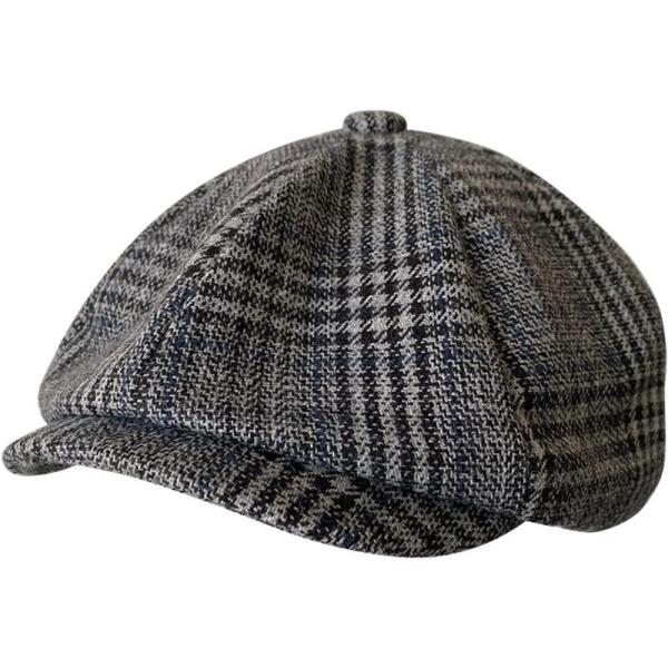 【発売日：2024年06月18日】適切な機会:ギャツビーハットは日常生活に最適です。ベーカー、ドライバー、ハンター、フィッシャー、ハイカー、ゴルフ、ウォーキング、旅行、その他のスポーツに適しています。素材:この男性用ニュースボーイハットは、...