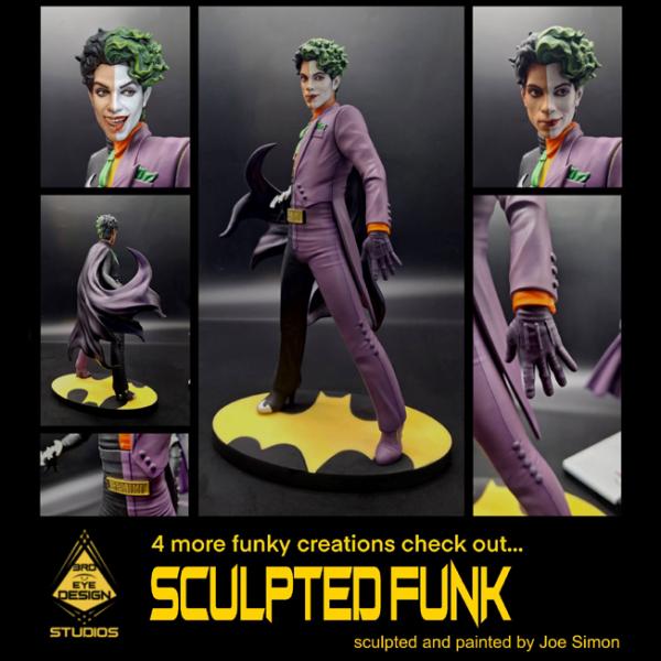 Bat Dance 1/6scale kit【予約受付中】3RD EYE STUDIOSSculpted by Joe Simonサイズ：高さ約28cm この商品は組立と塗装はされておりません。