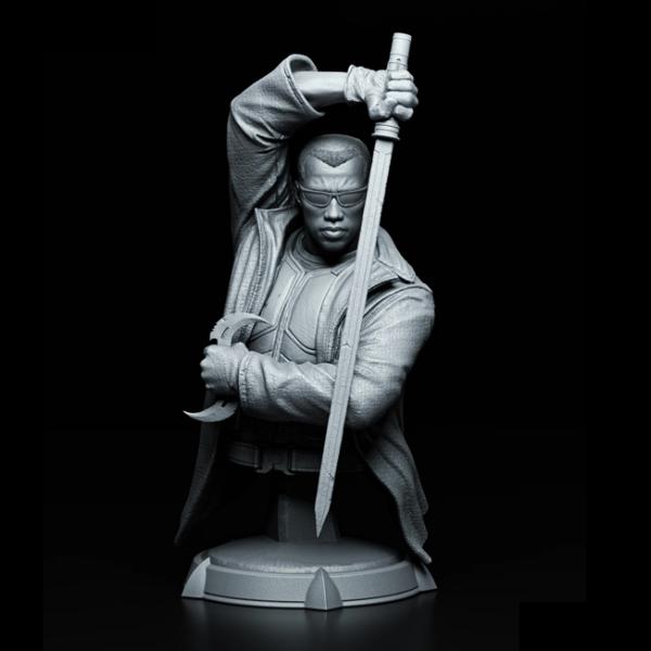 BLADE Bust 1/6scale キット【予約受付中】Gondor3D3D Print Model kitサイズ：1/6scale ※組み立てと塗装はされておりません。
