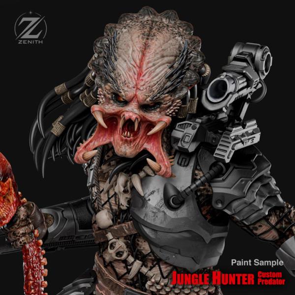JUNGLE HUNTER（Custom Predator）1/6scale kit【予約受付中】Zenith Studios3D Print Model kitサイズ：1/6スケール高さ：約50cm（台座込み）この商品は組立と塗装はされて...
