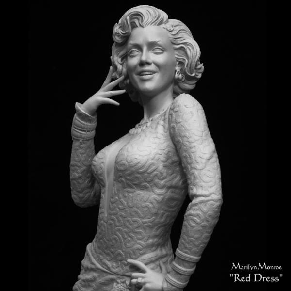 Red Dress 1/6scale kit【予約受付中】Stepanov Sculpts3D Print Model kitサイズ：1/6scale 高さ約32cm（台座含む）この商品は組立と塗装はされておりません。