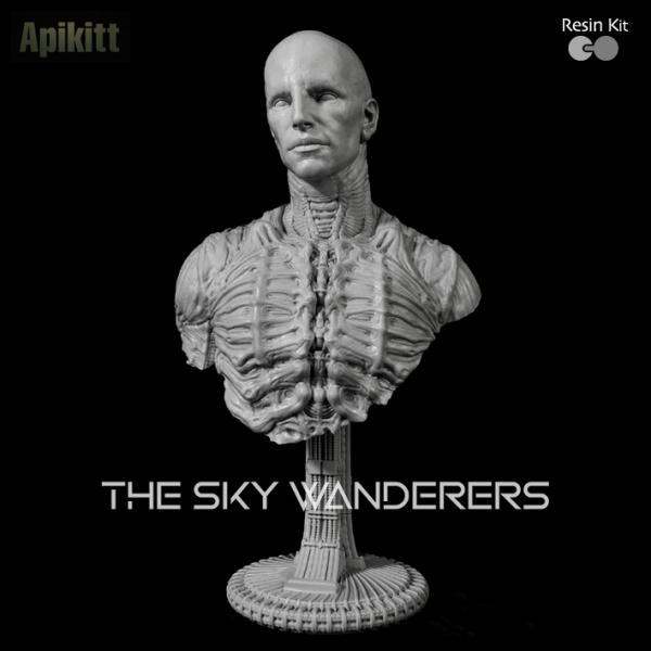 The Sky Wanderers kit【取【予約受付中】 Sculpter Apikitt Meechan高さ: 約37cmLimited  33体レジンパーツ：4A3サイズのポスター1枚※塗装と組み立てはされておりません。
