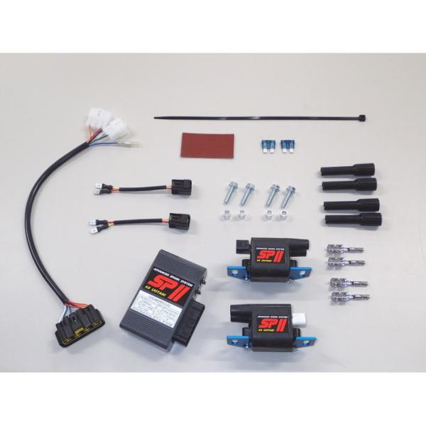 SPIIでトルク、パワー、燃費、始動性の大幅アップ!!バイクのポテンシャルを最大限に引き出す高性能点火システム、それがSPII（エスピーツー）。全回転域でトルクフルな走りを実現！■ 商品情報・品番： 00423・品名： ASウオタニ SP2...