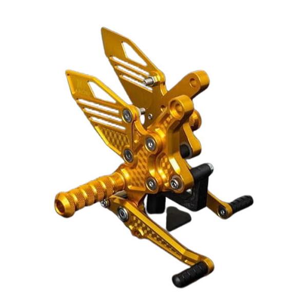 商品名：ARCHI　ビレット・ハニカム バックステップキットver.2 (マリーゴールド) Z900RS適合車種：KAWASAKI　Z900RS/Z900RS CAFE '18-'25品番：189-53052ステージバックステップキットは、...