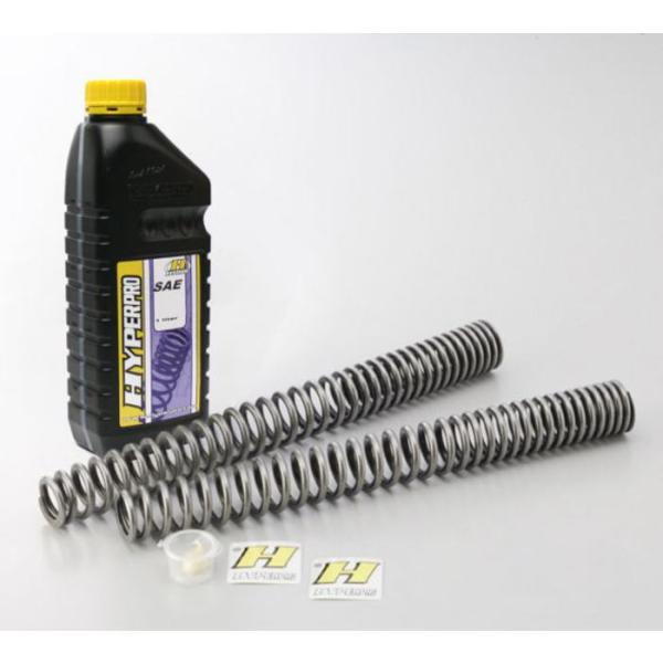 ハイパープロ社が独自設計する『コンスタントライジングレート』をもつサスペンションスプリング。サスペンションの動きに追従してバネレートが常に変化。柔らかすぎず硬すぎない状態を維持し、高負荷のコーナリングや急ブレーキ時も踏ん張る力を併せ持ちます...