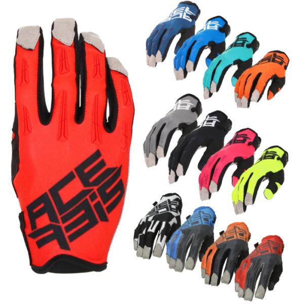 フィット感を追求したオフロードグローブ◆エンデューロフィット◆フィット感を追求する為に、プリカーブ形状と指先にステッチ無しで縫製しているグローブ◆NANOFRONT(ナノフロント）素材を使っているので汚れても滑りにくく、しっかりグリップする...