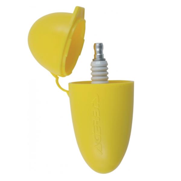 ■ 商品情報・品番： AC-97-00・品名： ACERBIS　スパークプラグホルダー・COLOR： YELLOW・適合プラグ： Ｂプラグがピッタリ収まります。※注意　プラグは付属しません。【重要！ご注文前に必ずご確認下さい】・店舗での販売...