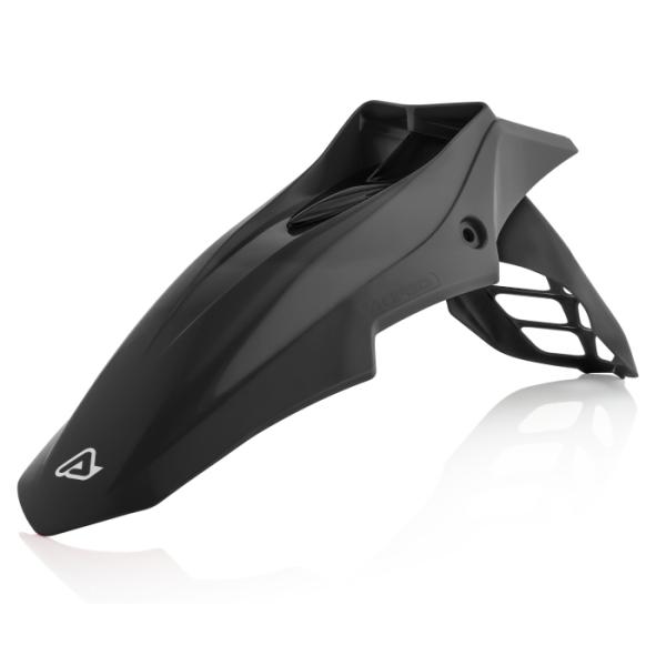 ショートノーズのスタイリシュフロントフェンダースリム＆ショートノーズのセパレート式フロントフェンダー■ 商品情報・品番： AC-97-08BK・品名： ACERBIS　スーパーモトEVOフロントフェンダー・COLOR： BLACK※汎用品の...